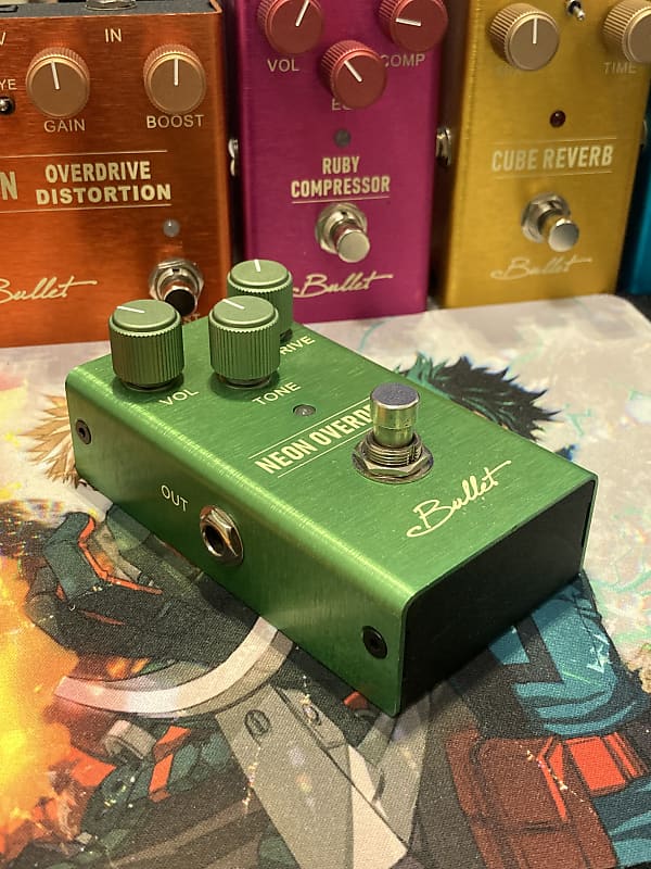 Bullet Neon Overdrive Guitar Effects Pedal (No Box) | Reverb