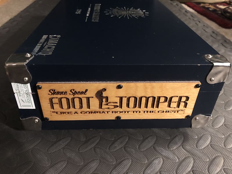 C.B. Gitty Shane Speal Cigar Box Foot Stomper | Reverb