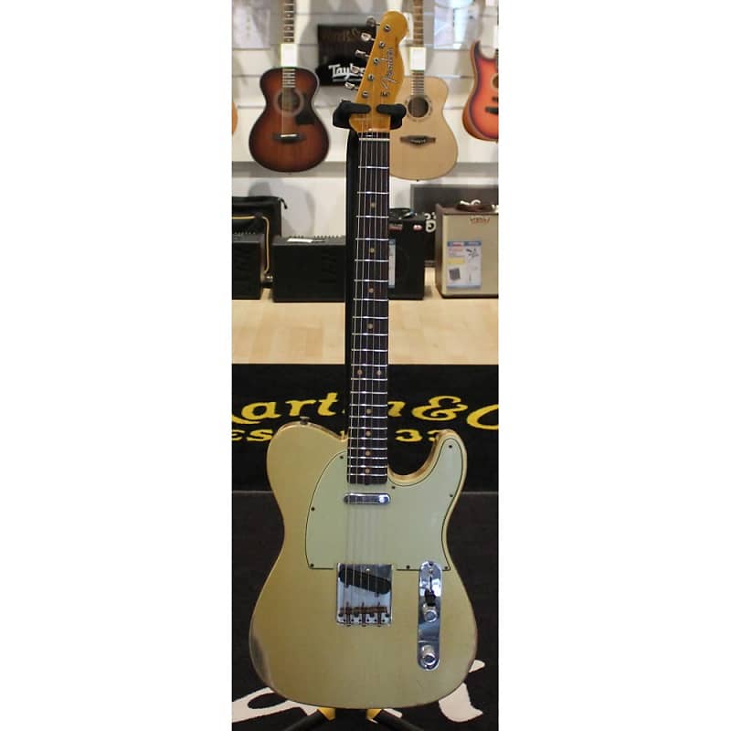 Fender 1961 Telecaster Relic Aged Aztec Gold Custom Shop EX | Reverb