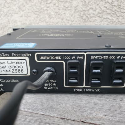 Phase Linear 3300 Series 2 Preamp 1980s | Reverb