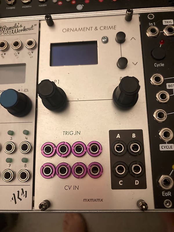 mxmxmx Ornament and Crime 2020s - Silver | Reverb