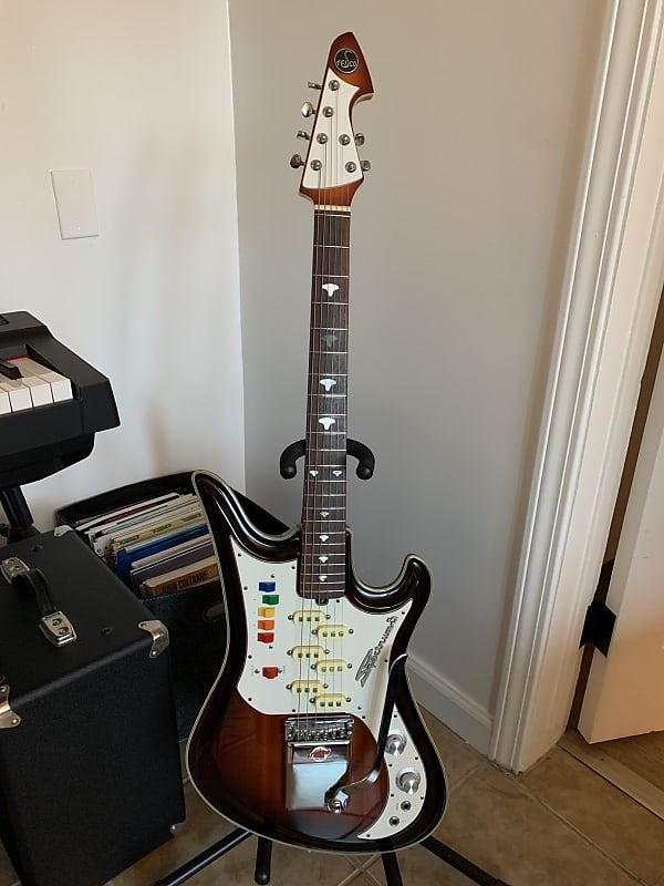 Teisco Spectrum 5 90s Reissue w/ Case | Reverb