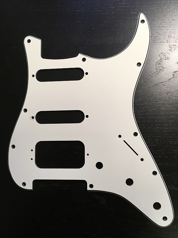 Genuine Fender Stratocaster H/S/S (HSS) Pickguard (2018) | Reverb