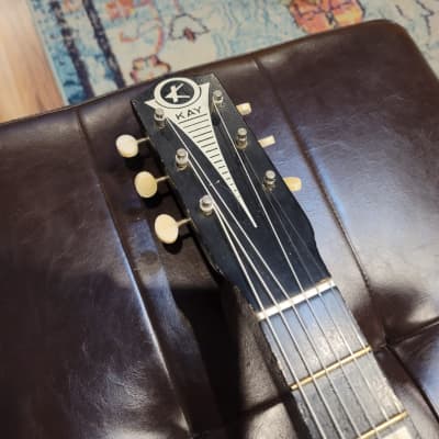 1960's Kay Model 1160 Parlor Guitar - Sunburst | Reverb