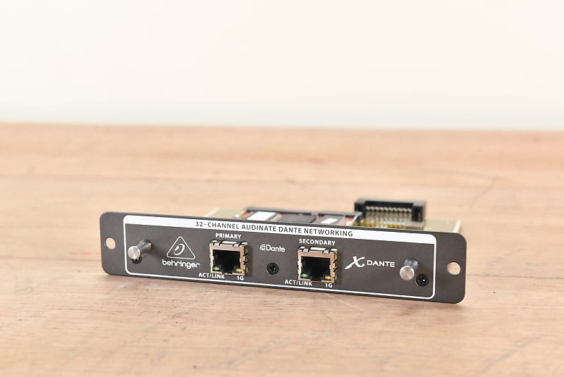 Behringer X-DANTE 32-Channel Dante Expansion Card (church | Reverb