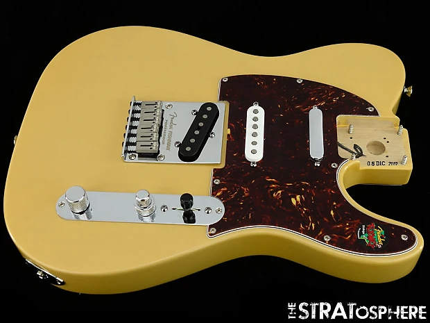 LOADED Fender Deluxe Nashville Power Tele BODY Piezo | Reverb