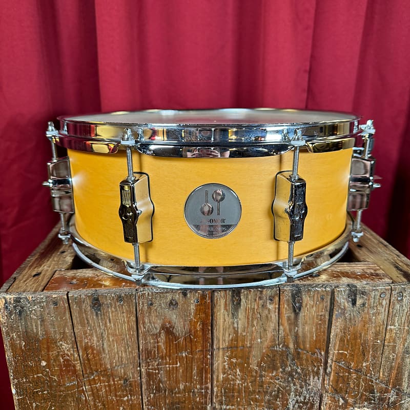 Sonor 5.5x14 Force 2005 Full Birch Snare Drum Natural | Reverb