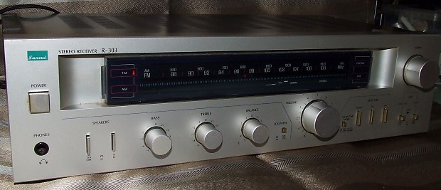 Vintage Sansui R-303 Receiver Home Stereo 1970-80's | Reverb