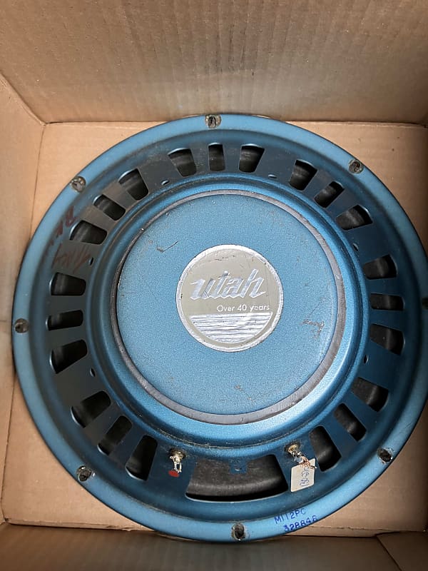 Utah 12 inch Speaker M112PC 1970s 8 ohms Made in U.S.A. | Reverb