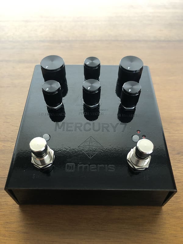 Meris Mercury7 Reverb Pedal BLACKOUT | Reverb
