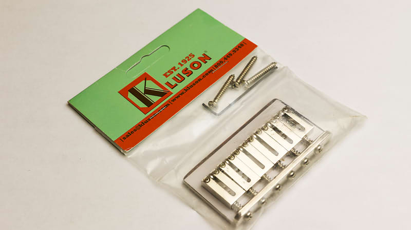 Kluson Replacement Hardtail Bridge For Fender American | Reverb