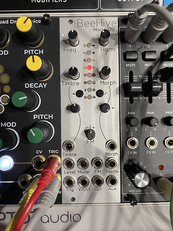 Michigan Synth Works Beehive (Mutable Plaits) 2020 - Silver | Reverb