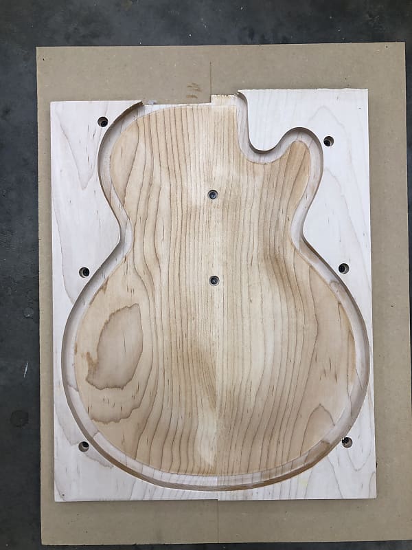 Guitar DIY ~ Carved Les Paul Top ~ Tennessee Sugar Maple ~ | Reverb