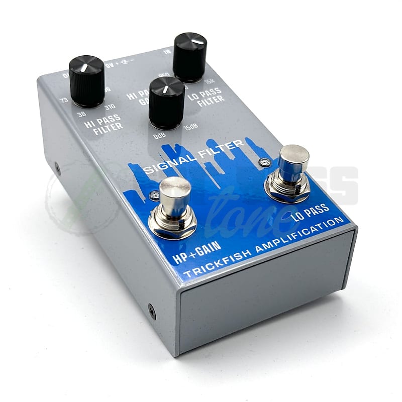 Trickfish Amplification Signal Filter Bass Pedal | Reverb