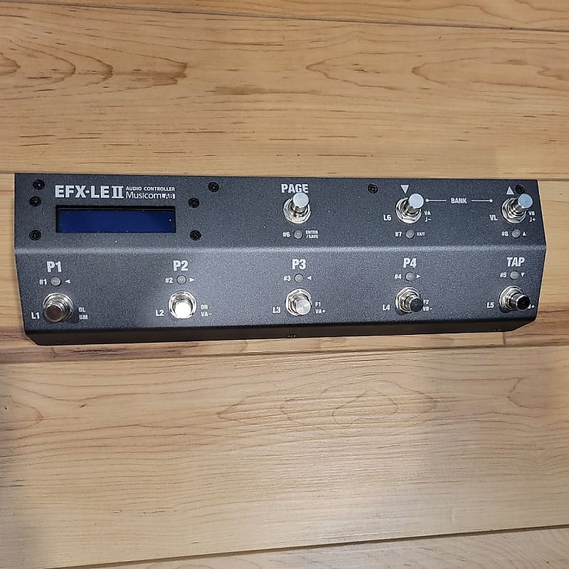 MusicomLab EFX-LE II Loop Switcher and MIDI Pedal | Reverb