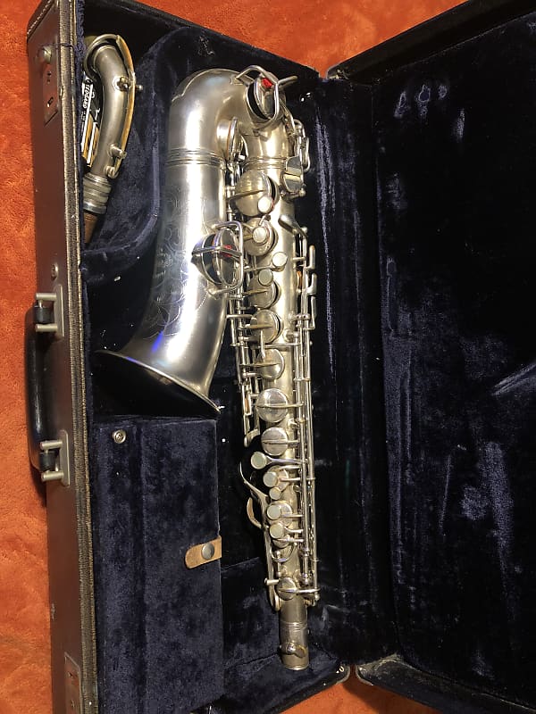 Conn Chu Berry Silver Alto Saxophone | Reverb