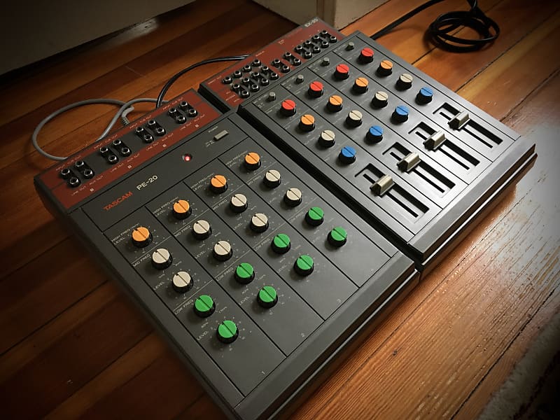 Tascam PE-20 & EX-20 Modular Mixer Units | Reverb