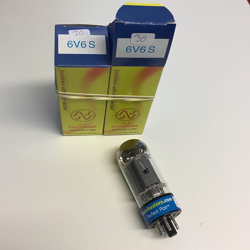 JJ Electronic 6V6S Matched Pair | Reverb