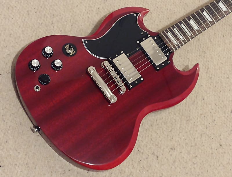 Epiphone SG 400 Pro L/H -Alnico Classic p/ups+coil taps. | Reverb UK