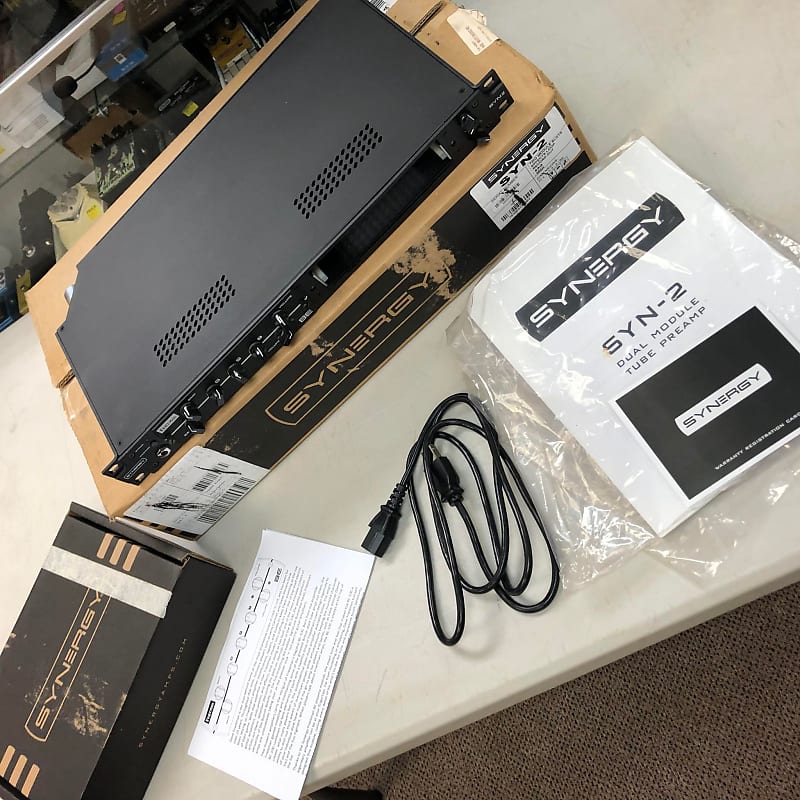 Synergy SYN2 Rackmount Preamp - Two Module Slot w/ one | Reverb