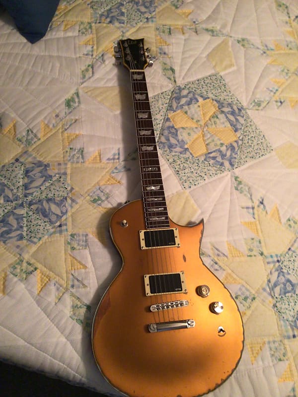 ESP LTD EC-256 Distressed | Reverb