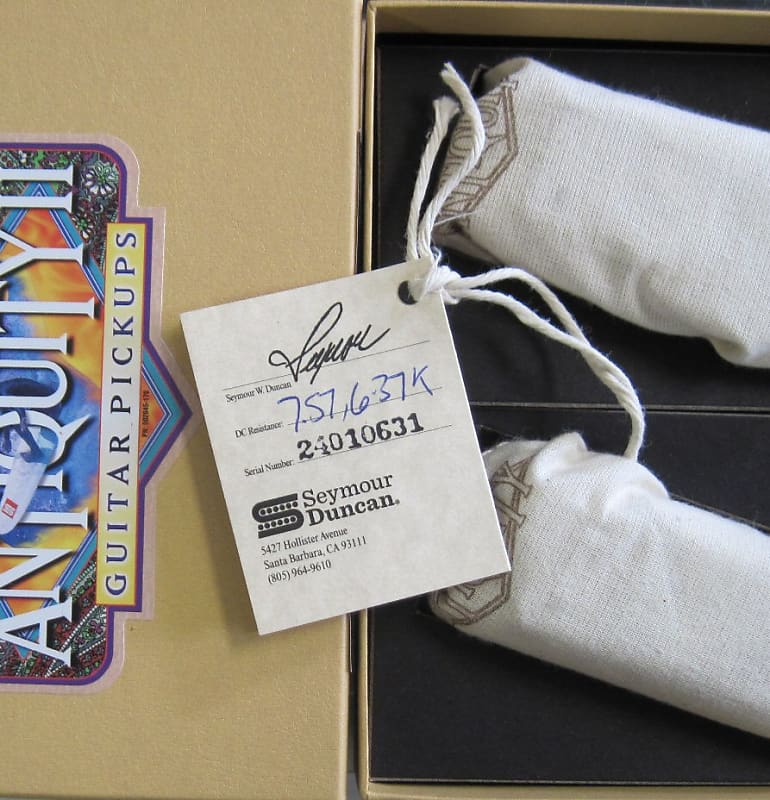 Seymour Duncan Antiquity II Mini-Humbucker Pickups Set | Reverb