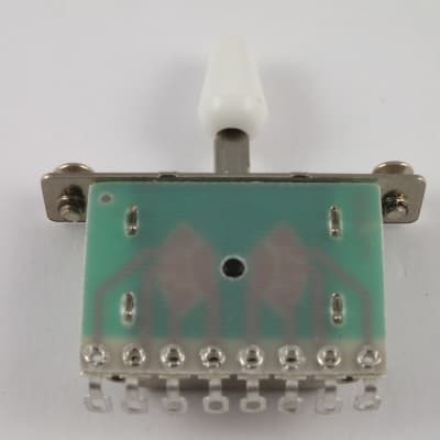 5 Way Selector Switch + White Tip to fit Stratocaster style | Reverb