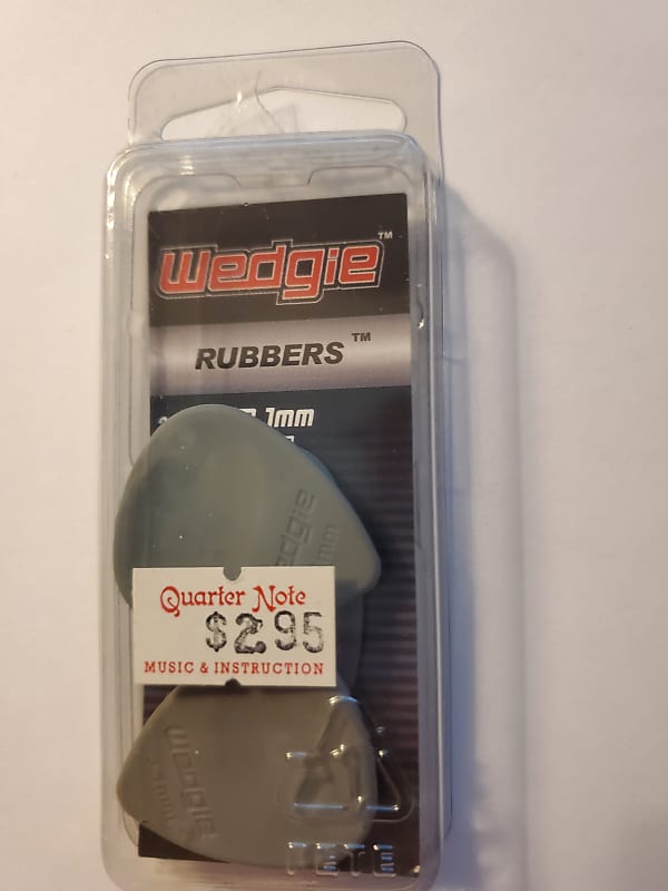 Wedgie Rubber Pick 3.1mm (3 pack) | Reverb