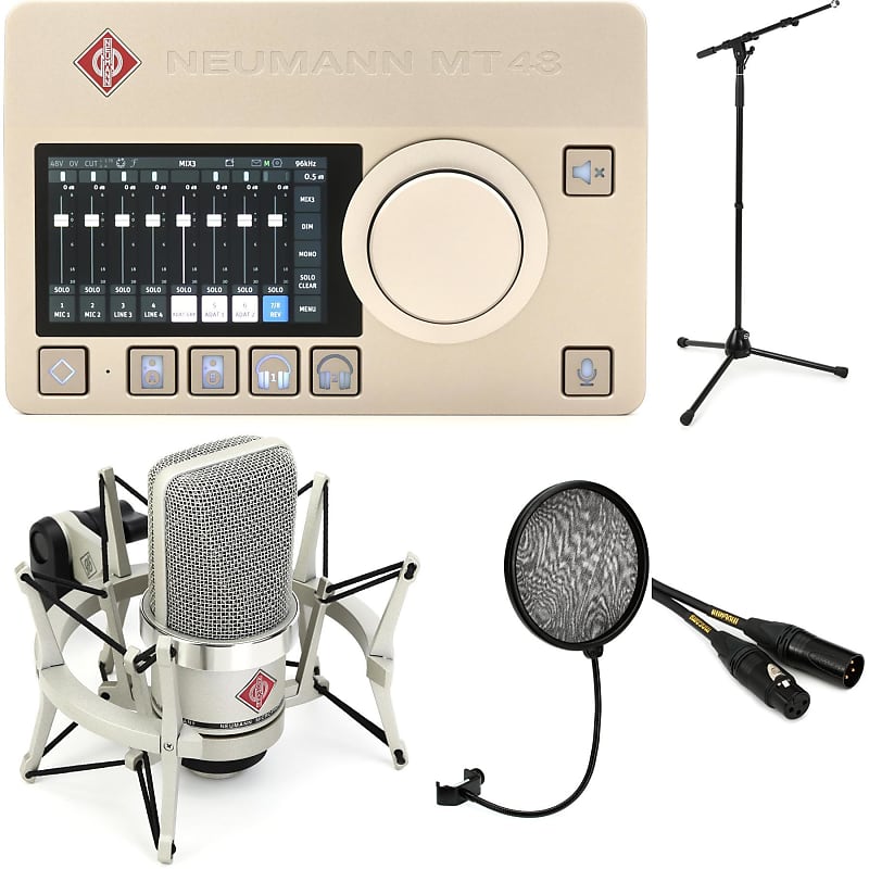 Neumann MT 48 USB-C Audio Interface and TLM 102 Studio Set | Reverb