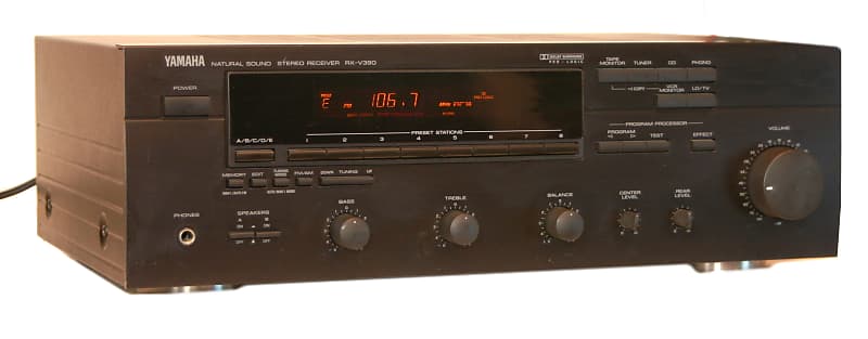 Yamaha RX-V390 Stereo Receiver 5 Channel Dolby Surround Home | Reverb