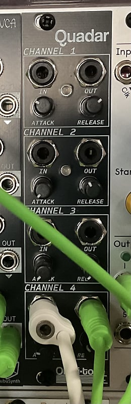 Omnitone Quadar - Quad Attack/Decay Envelope Generator | Reverb