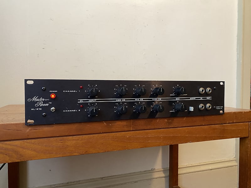 MICMIX Master Room XL-210 Stereo Spring Reverb. Pro Serviced, | Reverb