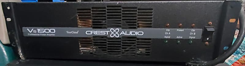 Crest Audio Vs1500 2010 Black | Reverb
