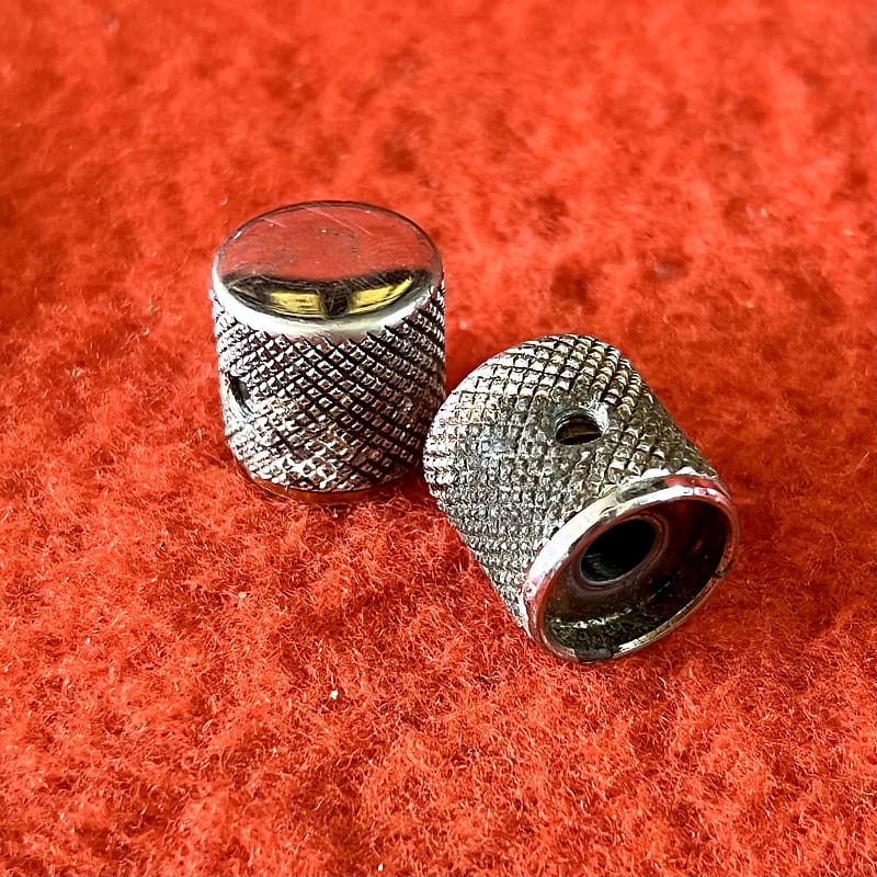 Fender Telecaster knobs 1966 - Aluminum original vintage USA | Reverb