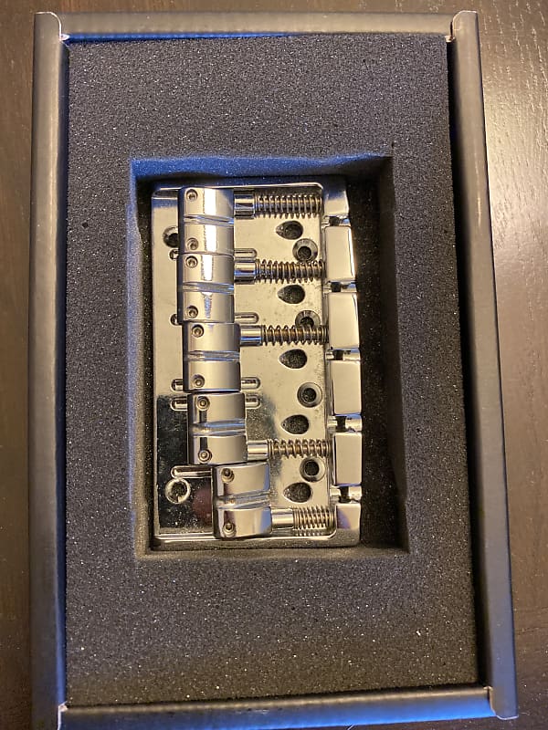 GOTOH 4040BO-5 5 String Bass Bridge Chrome Finish | Reverb