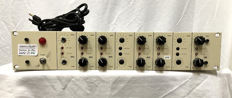 Seventh Circle CH-01 Rack, N72, A12, J99, SCA Preamps 90s - | Reverb