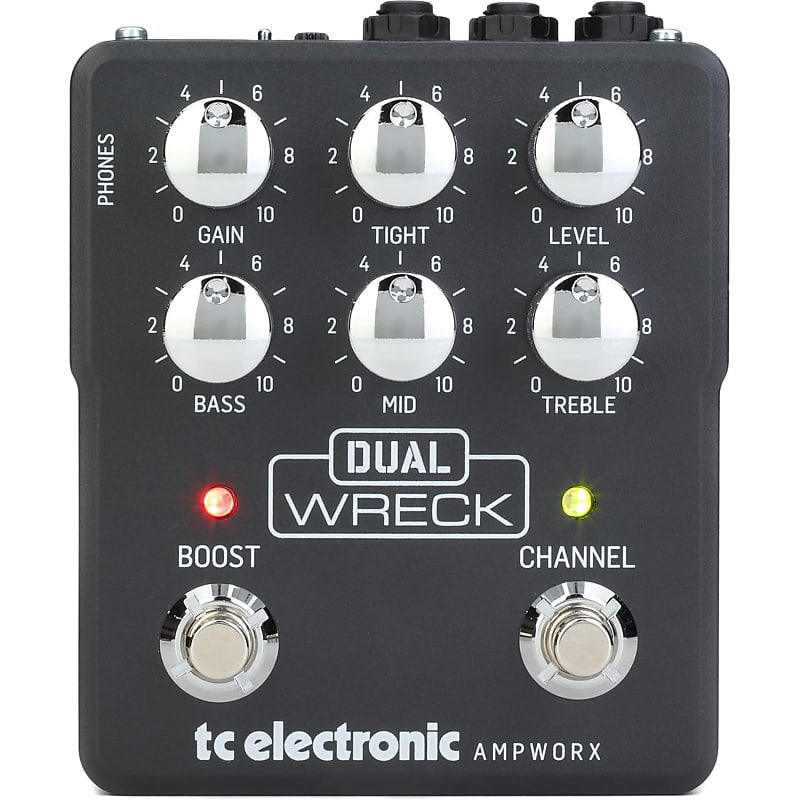 TC Electronic Ampworx Dual Wreck Preamp Pedal | Reverb