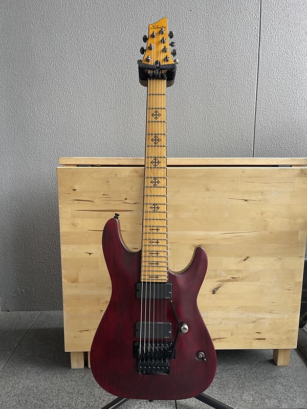 Schecter JL-7 FR Jeff Loomis Signature 7 String with EMGs | Reverb