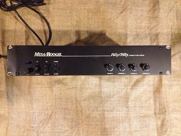 Mesa Boogie 50:50 Rack Mount Amplifier | Reverb