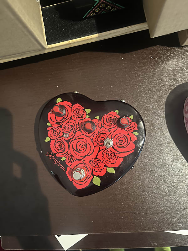 Heart Drive OD/Distortion Red/Black | Reverb