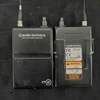 2 Audio Technica M2R Receiver Packs | Reverb