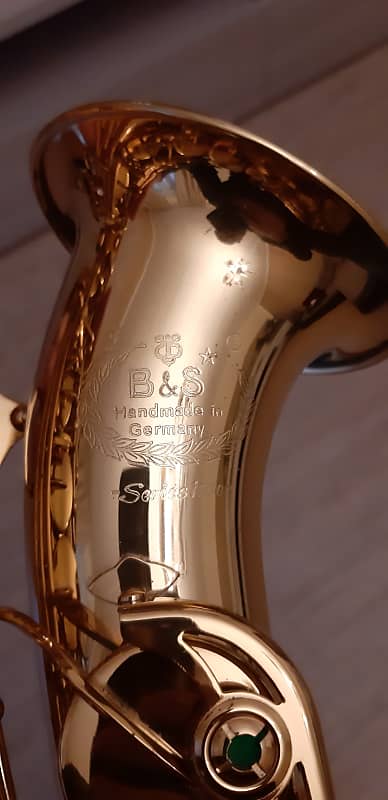 90's Alto saxophone B&S series 1000 completely handmade ! | Reverb UK