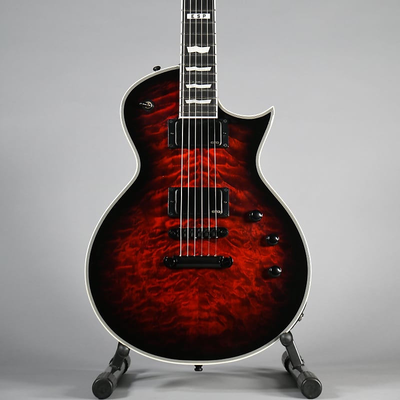 ESP LTD Esp EII Eclipse See Thru Black Cherry Burst con | Reverb