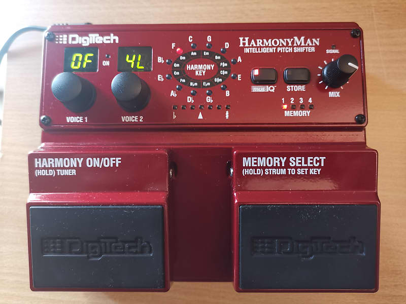 DigiTech Harmony Man 2010s - Red | Reverb UK