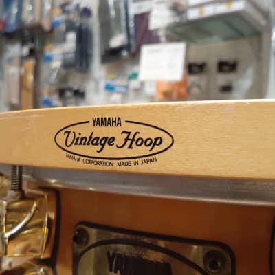Yamaha MSD0104 Maple Custom Snare Drum / Vintage Wood Hoops | Reverb