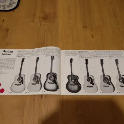 Vintage Circa Early 1970's Hofner Full-Line Catalog! Rare | Reverb