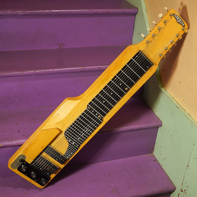 1960 National Eddie Alkire Eharp 10-String Lap Steel | Reverb Canada