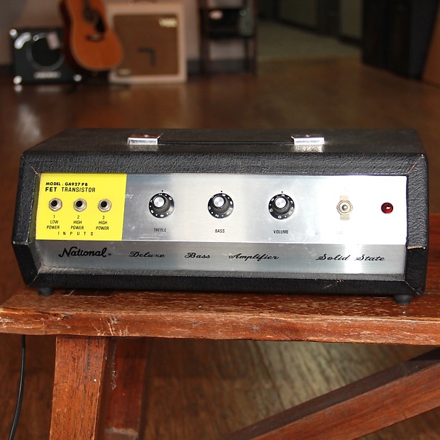 National Deluxe Bass Amplifier Model GA927 PB (SKU 5564CK) | Reverb