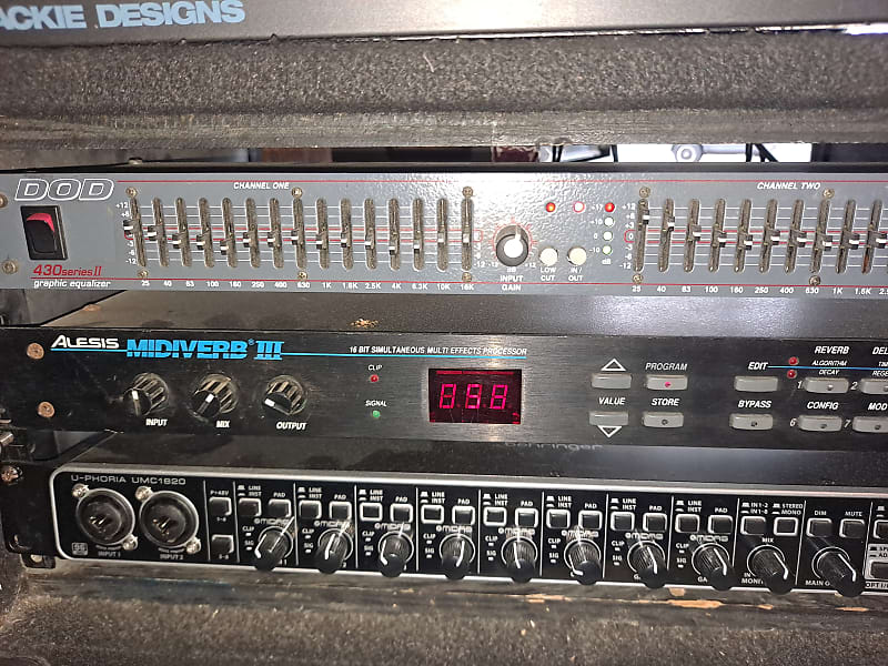 DOD 2 channel EQ rack mount 2015 | Reverb