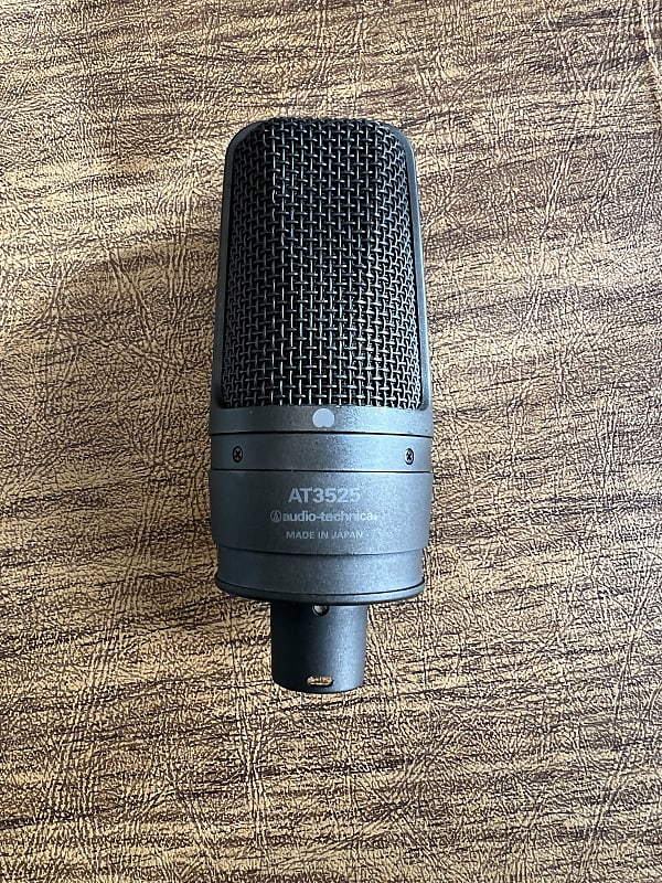 Audio-Technica AT3525 Cardiod Condenser Microphone 90s - Gray | Reverb